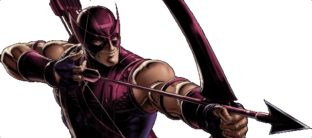 comic cartoons: Hawkeye