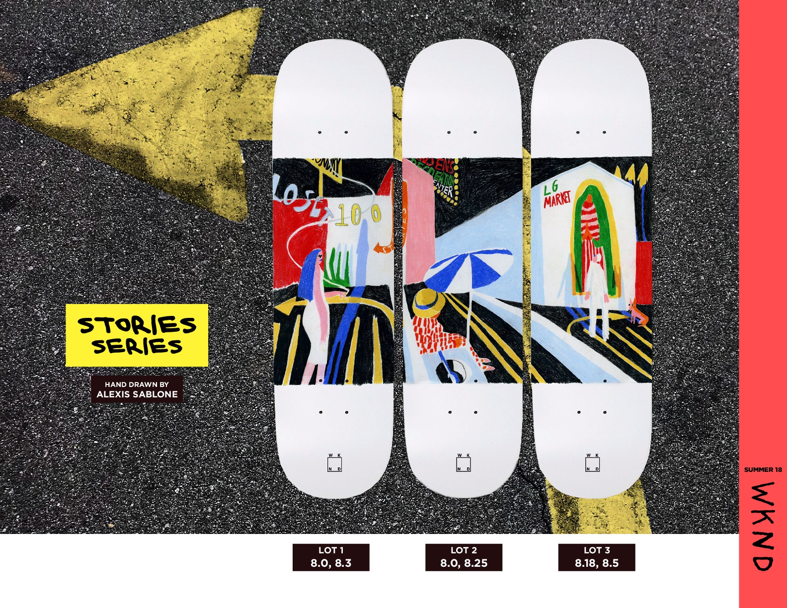 Sure skate&clothing: WKND SKATEBOARDS
