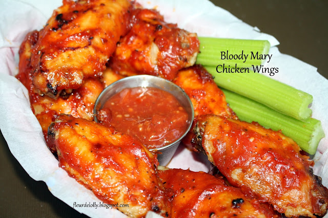 Fleur de Lolly: Wing Wednesday: Bloody Mary Wings