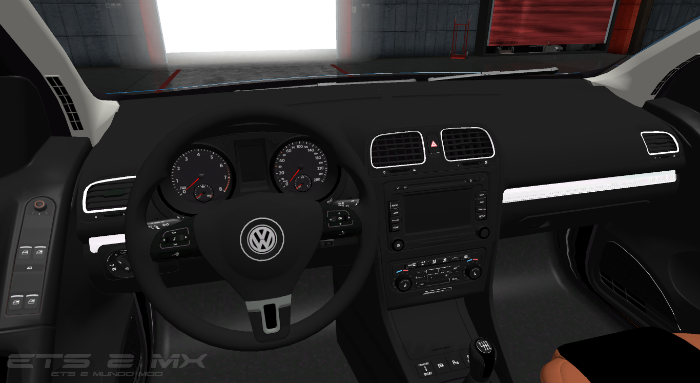 (Auto ETS 2) Volkswagen Golf 5 - ETS 2 Mundo Mod