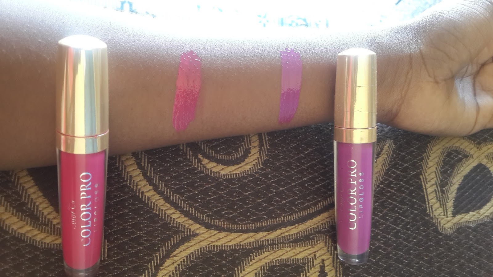 COLOUR PRO LIPGLOSS, SWATCHES AND REVIEW - The Glossychic