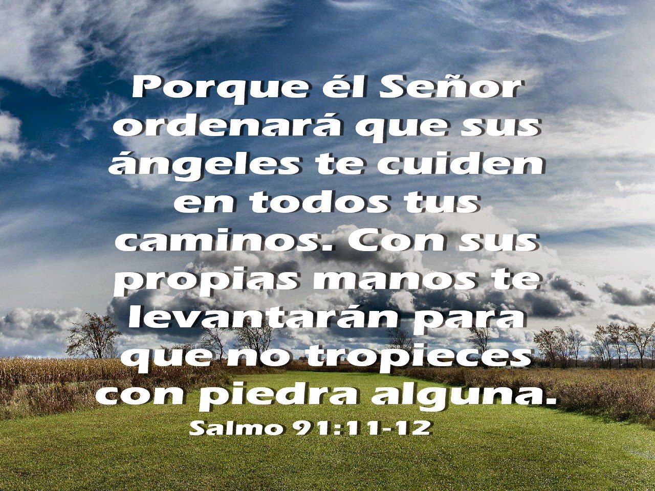 Biblia, paisajes y maravillas: Salmo 91:11-12