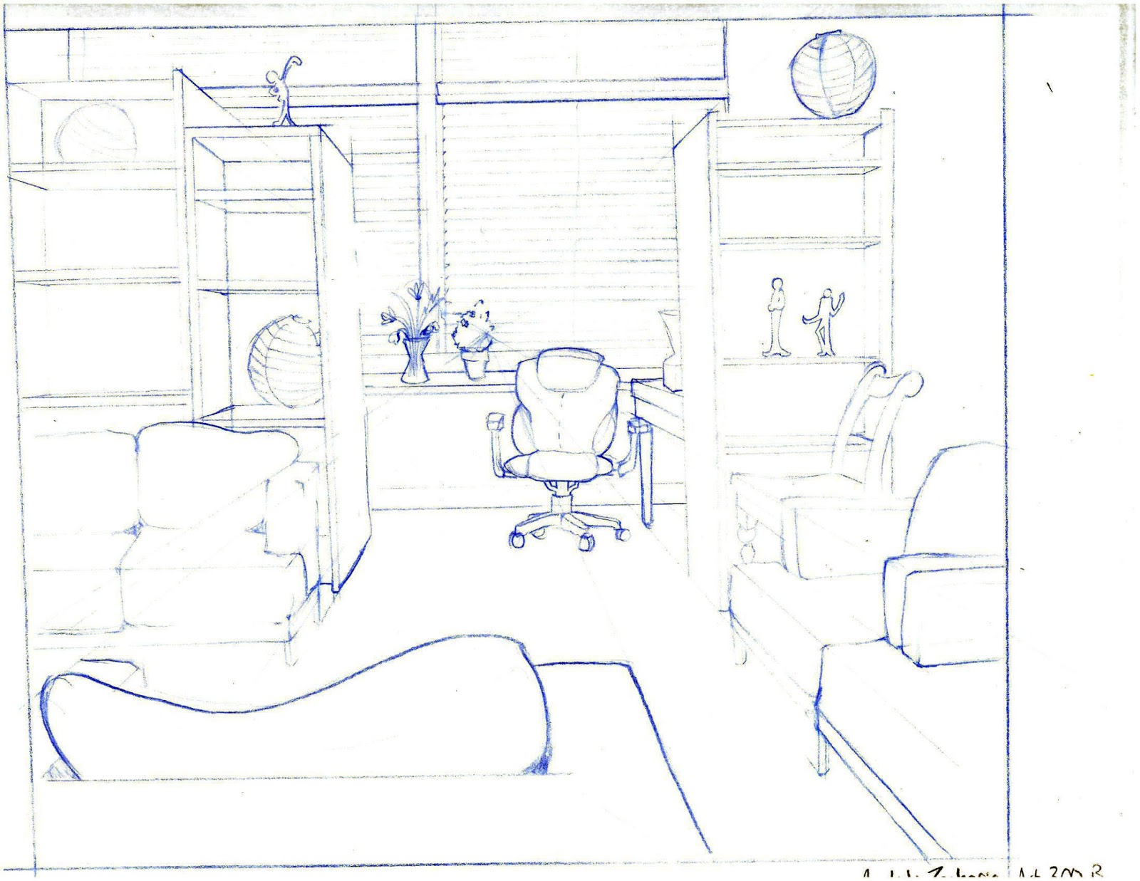 Workspace Layout Drawing Process