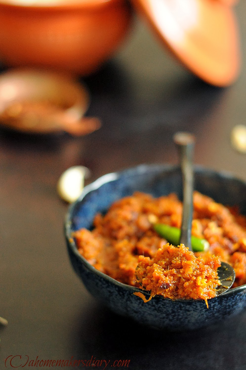 Loitya Macher Jhuri (Spicy Bombay Duck) - A Homemaker's Diary