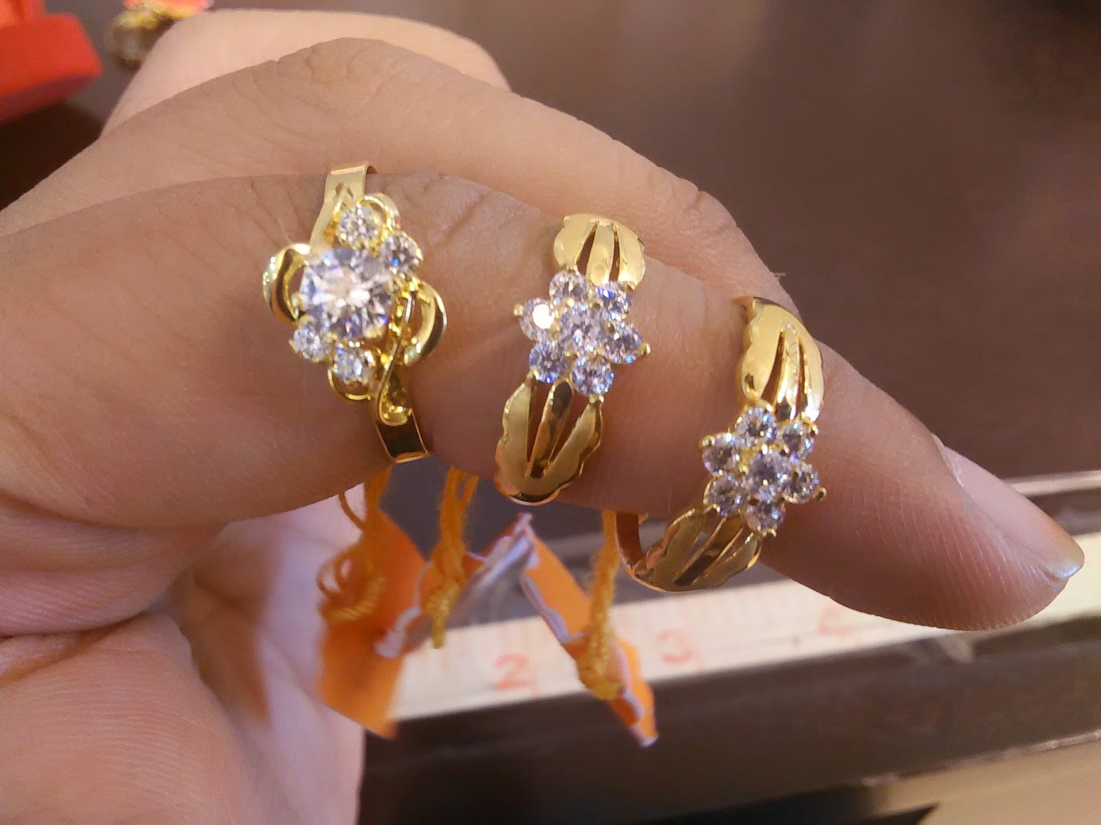 CINCIN EMAS PERMATA 916, 750, 585. ~ KEDAI EMAS MUHAMAD RAPI BIN RANI