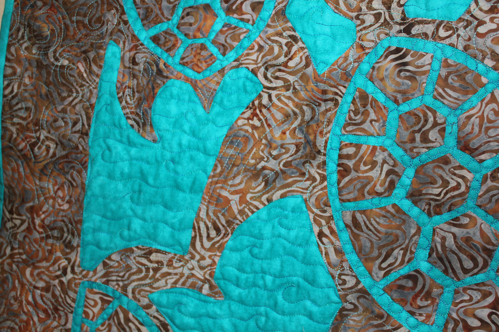 Stitchnquilt: Hawaiian Turtles