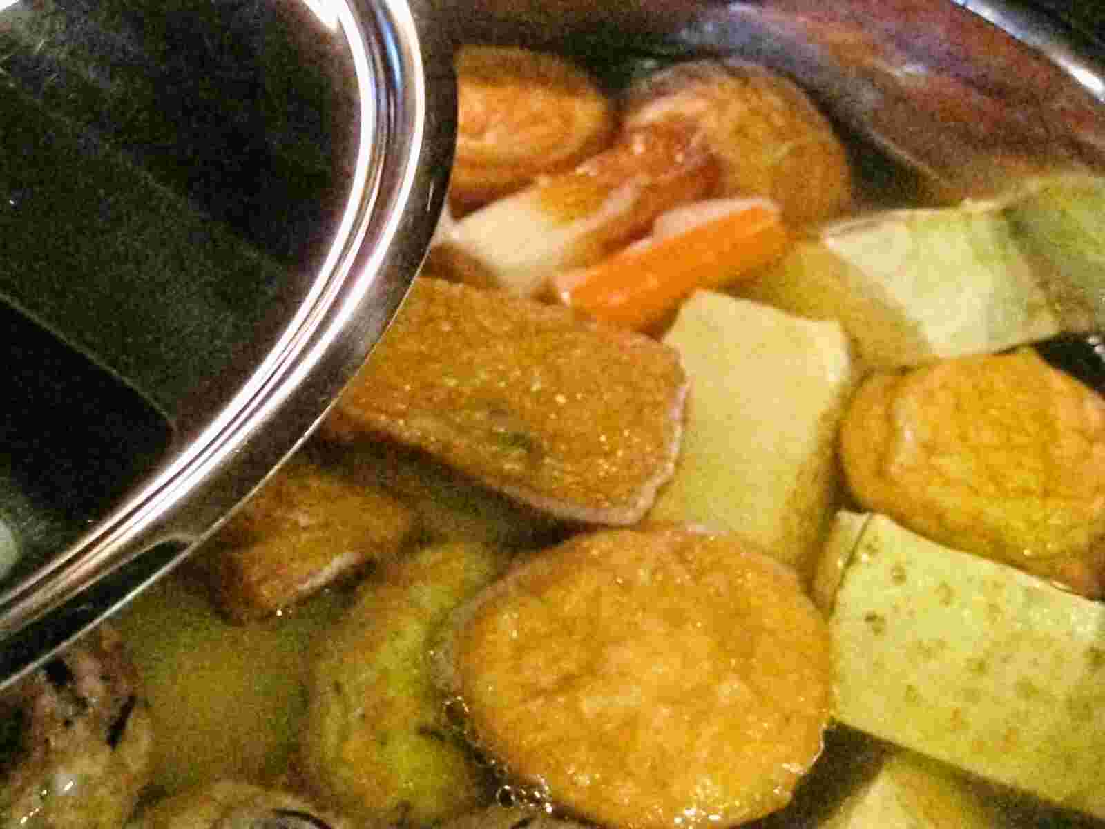 Recipes for Tom: Oden / fishcake, tofu and daikon radish stew