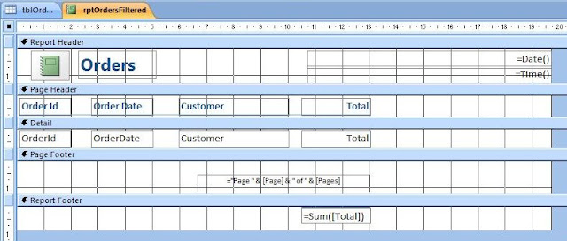 Microsoft Access Tips: Filtering Report Results Using the Filter Property