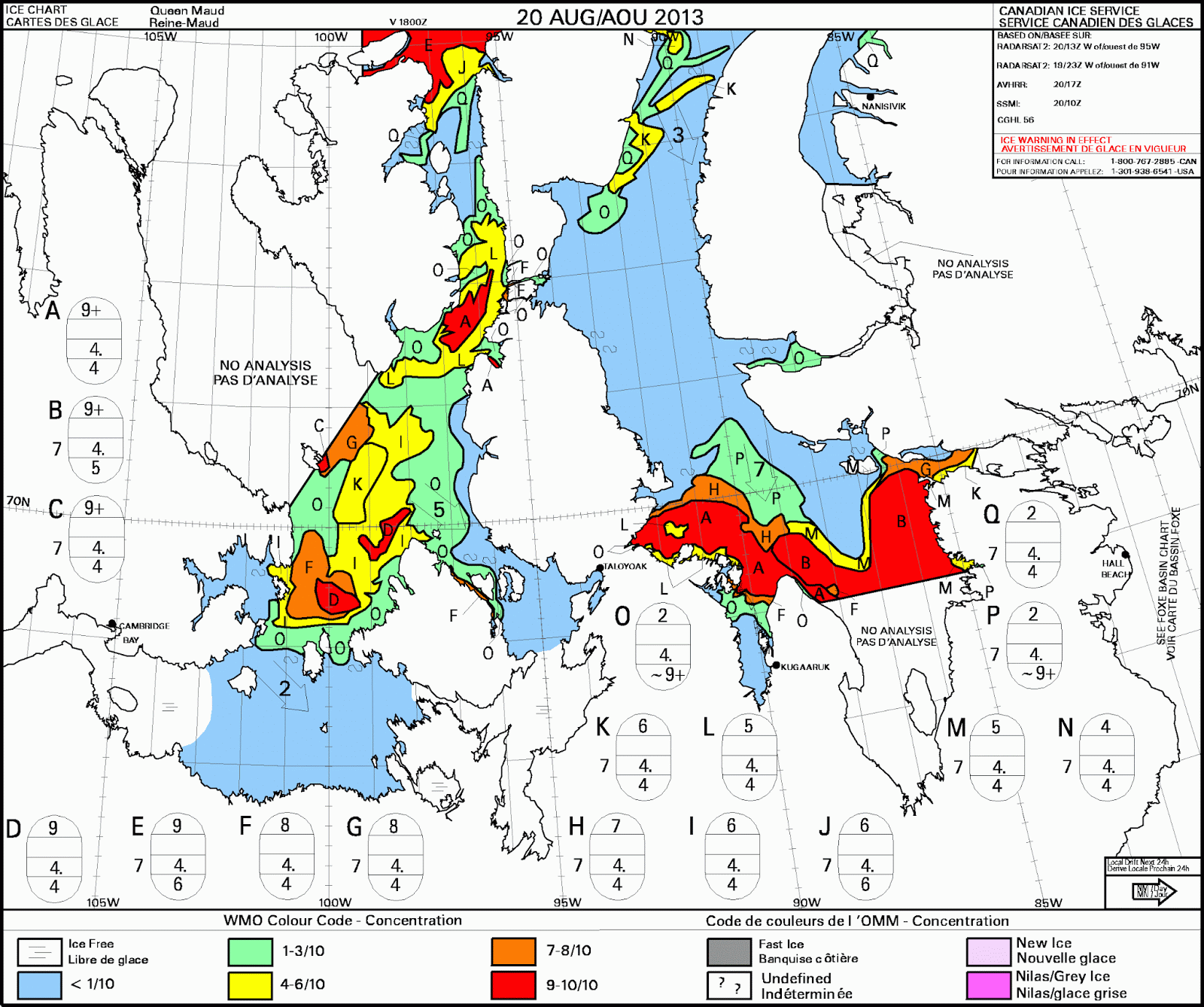 Northwest Passage 2013: 20130820 Bellot Strait in the background from ...