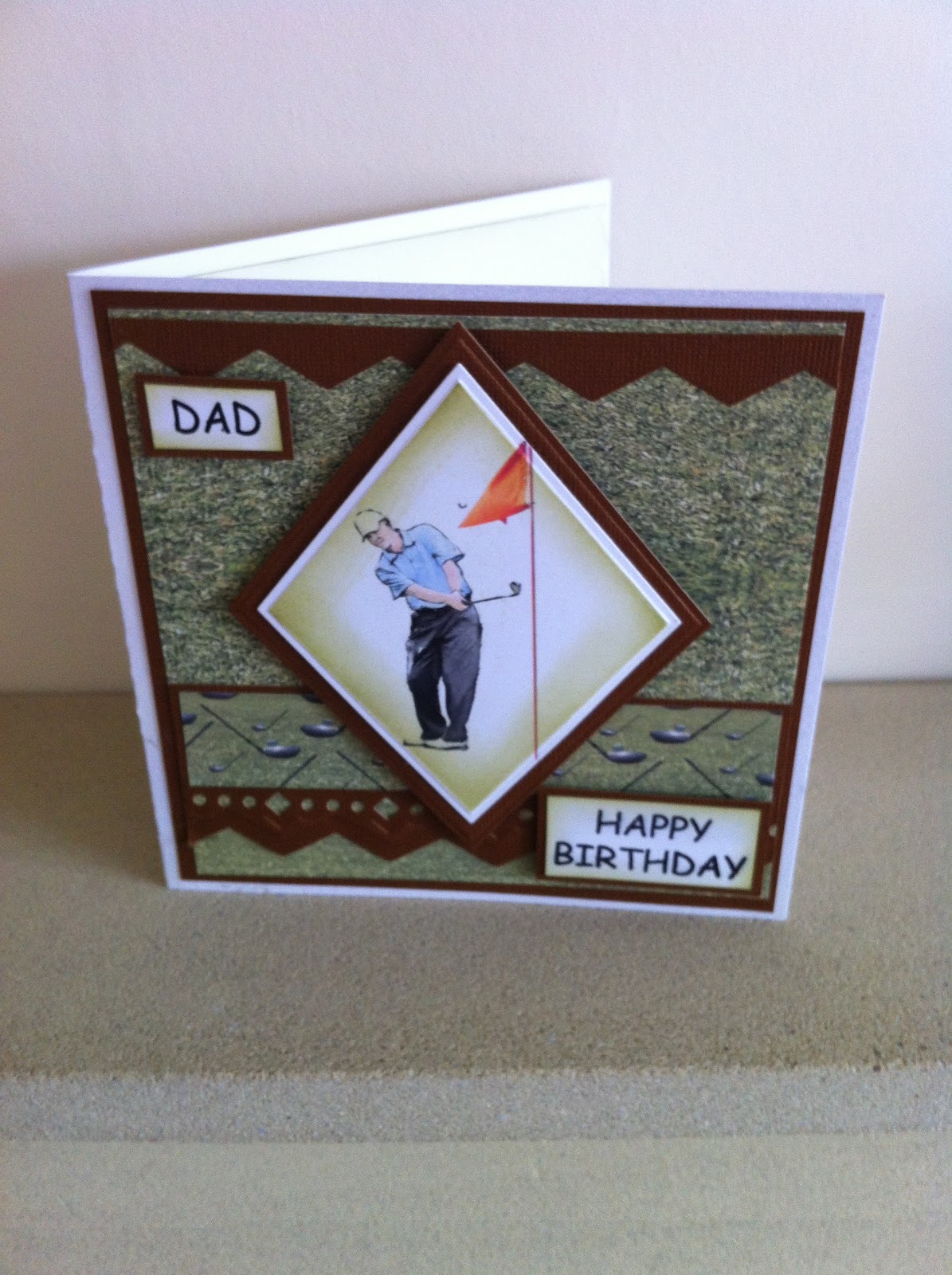 Carries Handmade Cards: Male greeting card