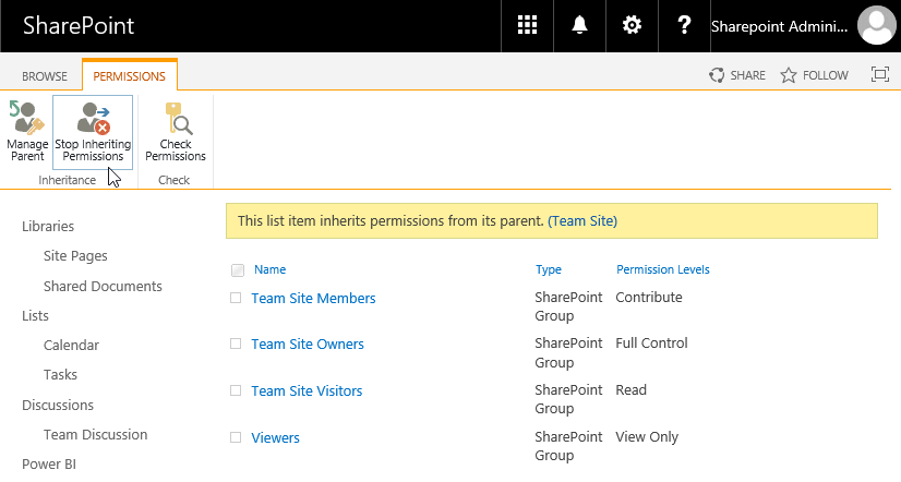 Sharepoint Online Grant Permission To List Item Using Powershell Sharepoint Diary