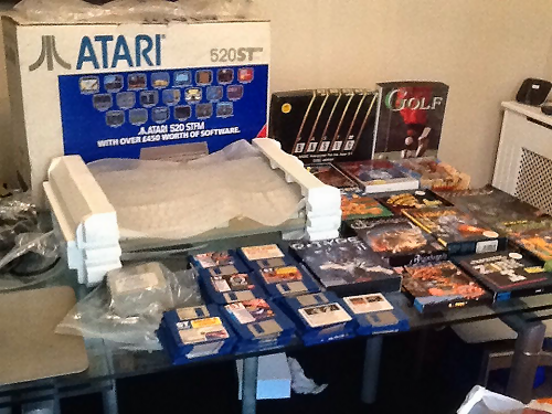 Retro Treasures: Atari 520 ST & a ton of games