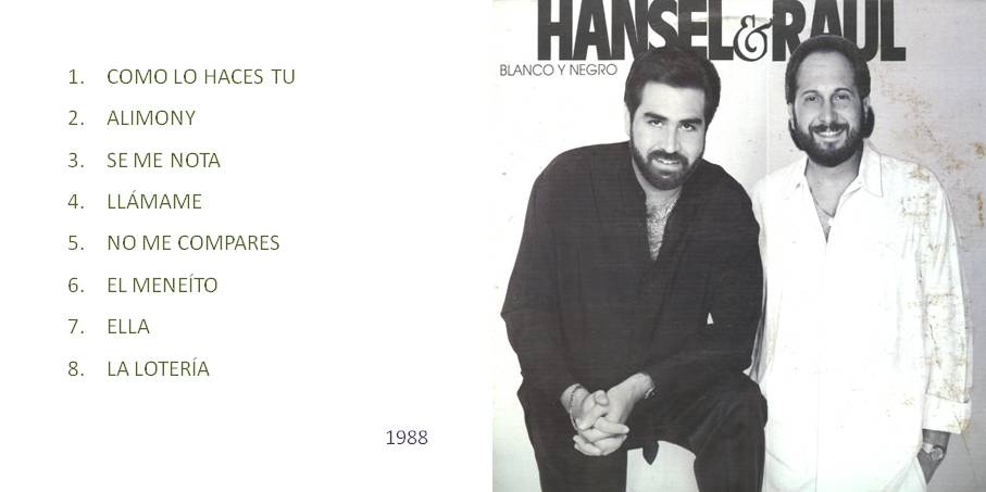 Salsa mayor: 2151 - Blanco y negro - Hansel & Raul