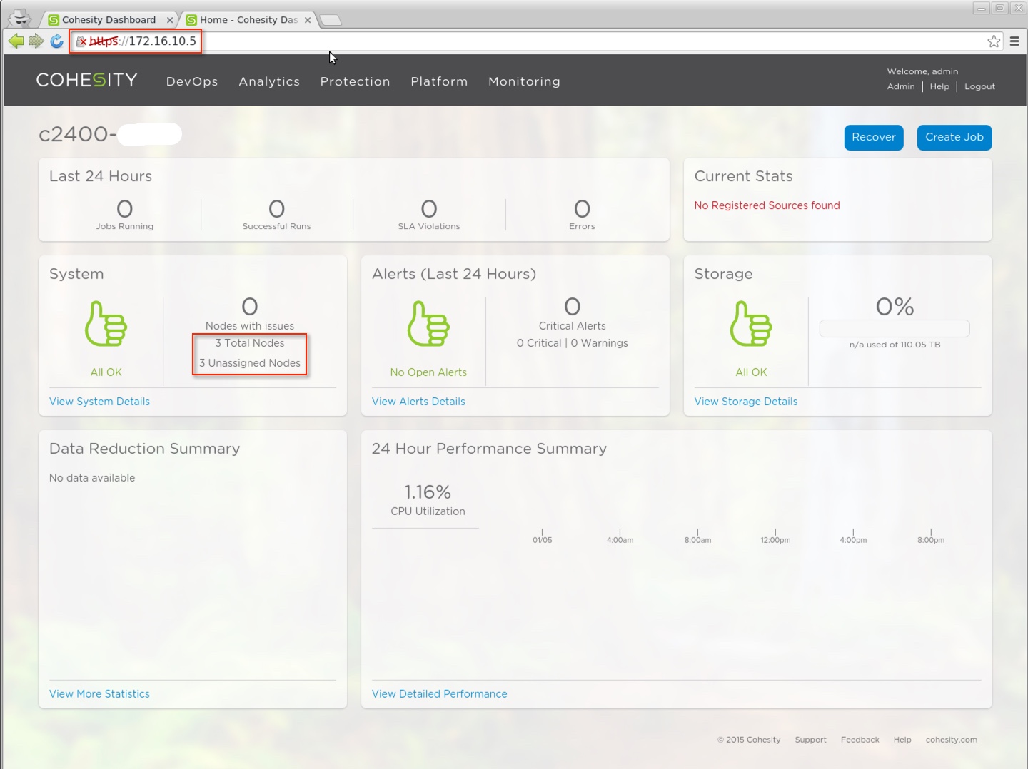 Back to Basics: Cohesity - Initial Cluster Setup