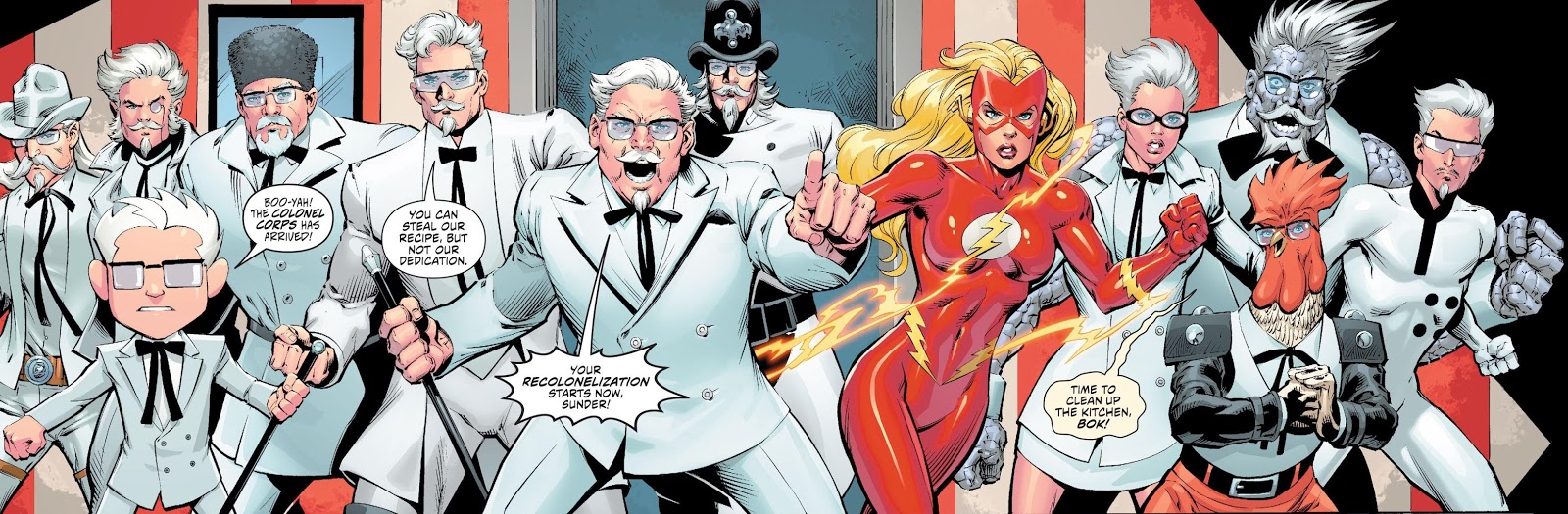 Weird Science DC Comics: Throwback Thursday: KFC Presents: Colonel ...