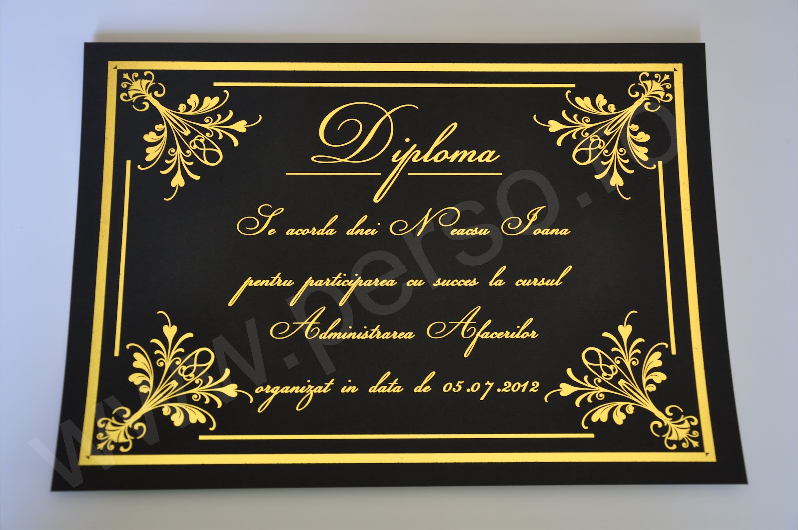 Diplome personalizate