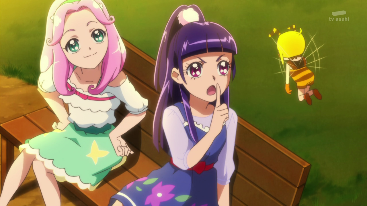 Hall of Anime Fame: Maho Tsukai Precure Ep 36 : Honey Bee Trap