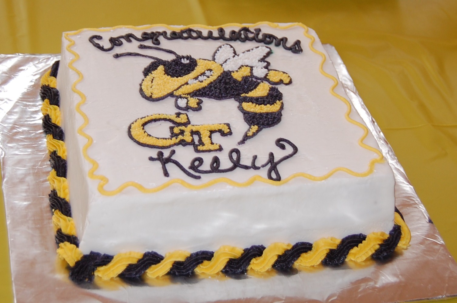 Creative Cakes N More: Georgia Tech & Buzz Logo
