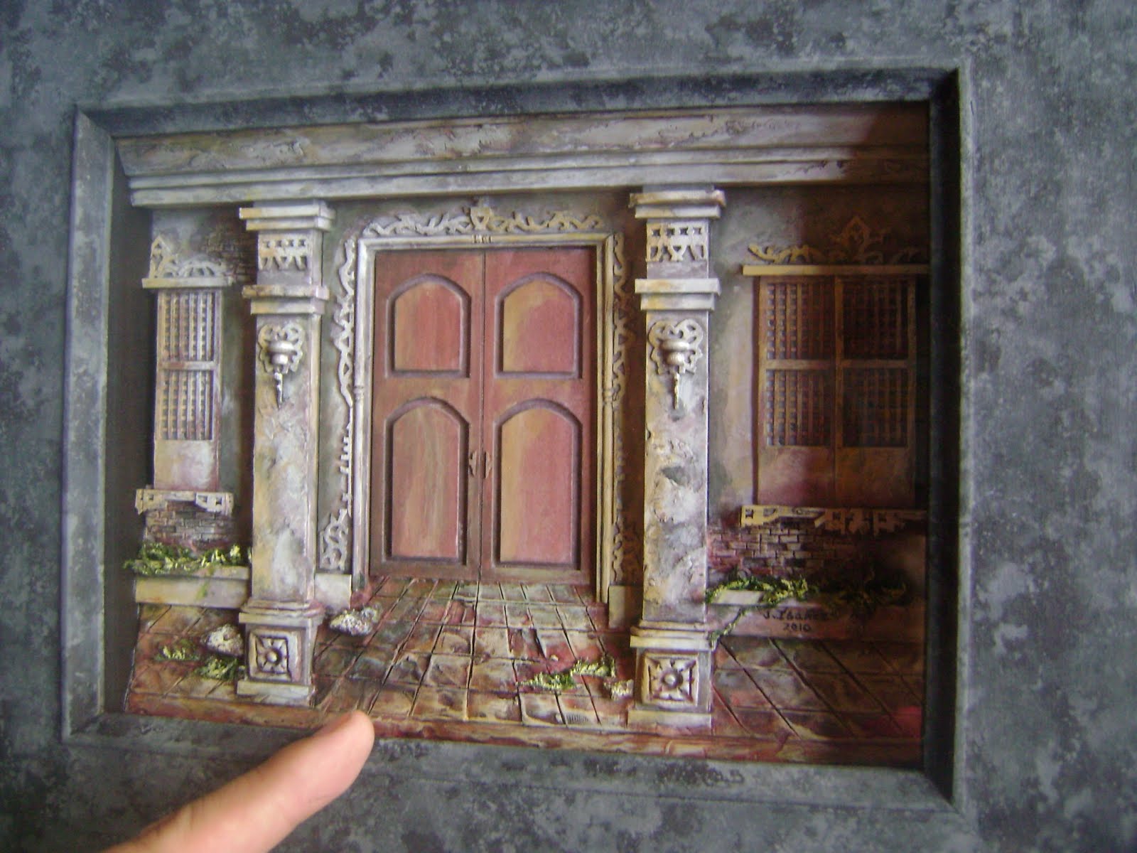 King of Miniature Castles: Miniature artwork