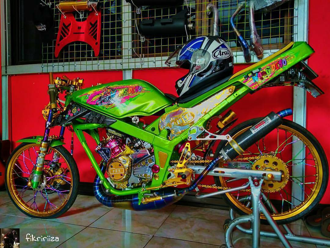 50 Foto Modifikasi Motor Ninja SS Paling Kece Dijalanan