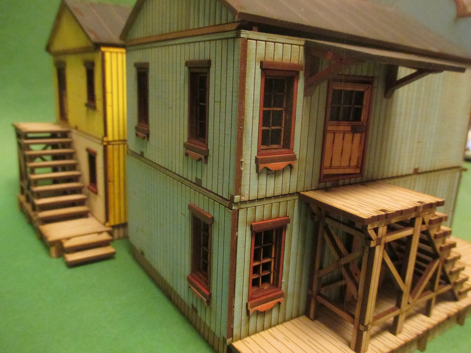 The Miniatures Man: Old West Buildings from 4Ground
