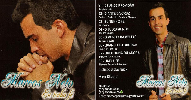 Blog do Tiago Padilha: Bom Conselho: Cantor Gospel Marcos Neto lança ...