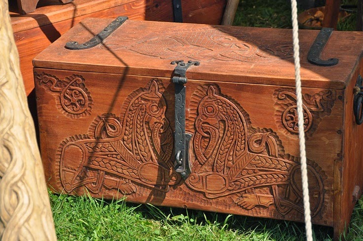 The Oak and the Antler: Viking wooden chests