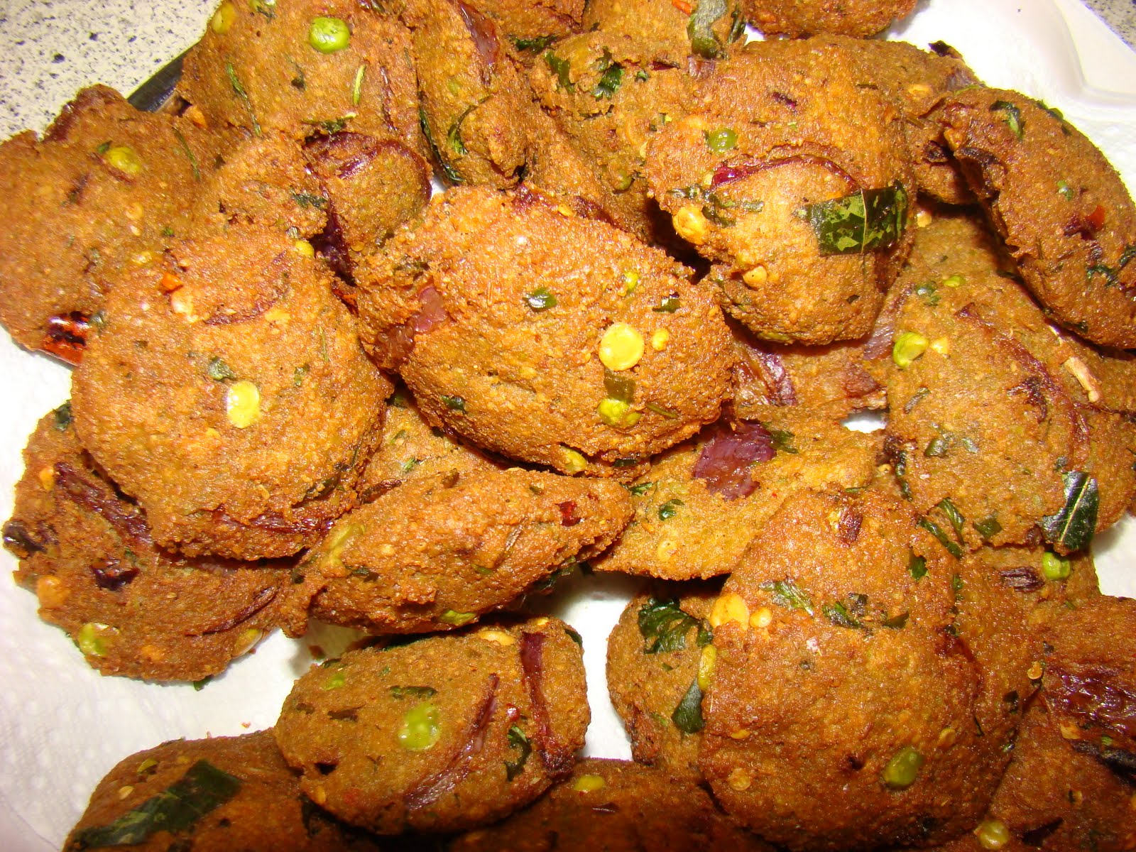 My Favorite Recipes Collection: South Indian Dal Vada