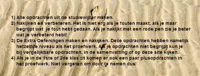 MONTE WIS: Leren/oefenen voor een proefwerk