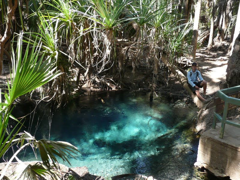 Nele & Andrew Around Oz: 12 Mile Yards Campsite, Elsey National Park, NT