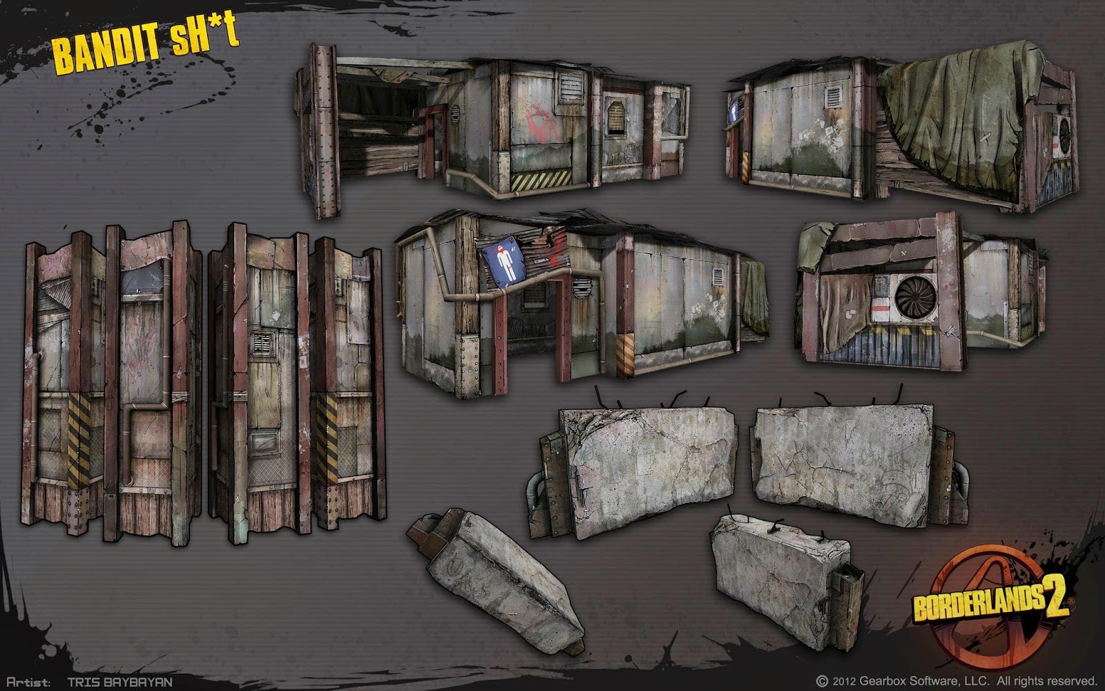 Art of Tris Baybayan: Borderlands 2!