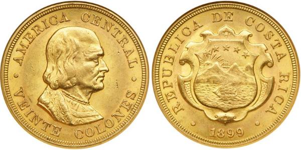 Monedas del Mundo: Historia de la moneda en Costa Rica