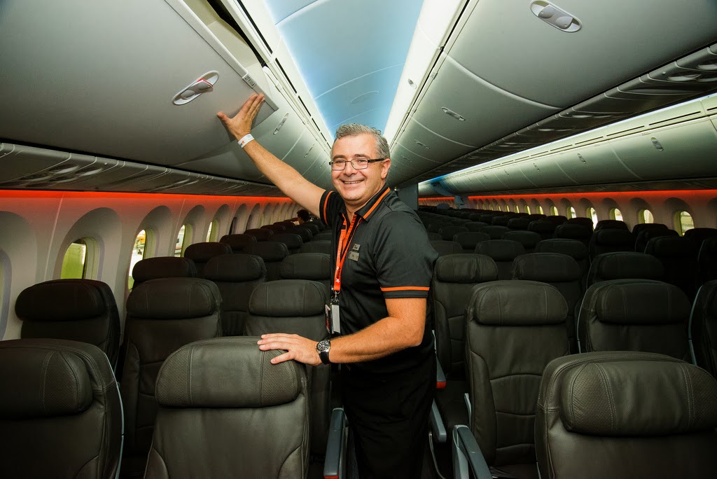 VIET AVIATION: Bên trong Jetstar Boeing 787 Dreamliner