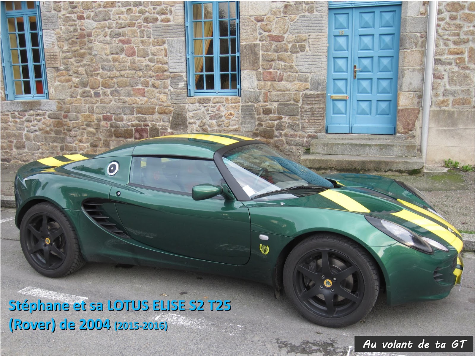Au volant de ta GT: Lotus Elise S2 T25 de 2004
