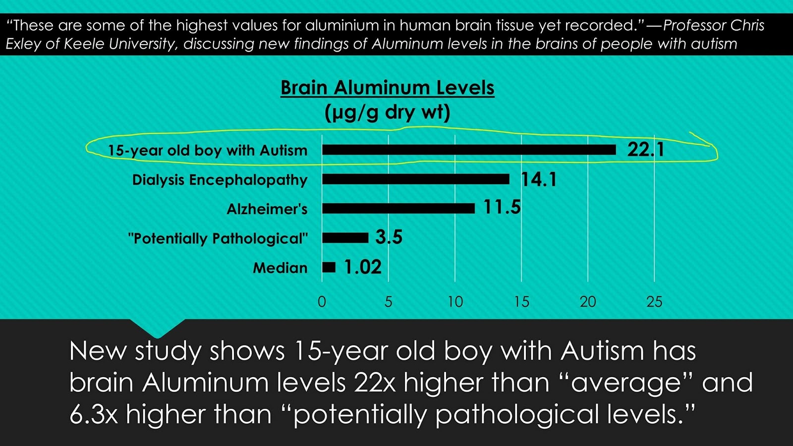 Prevent Alzheimer's, Autism, and Stroke: High levels of Aluminum found ...