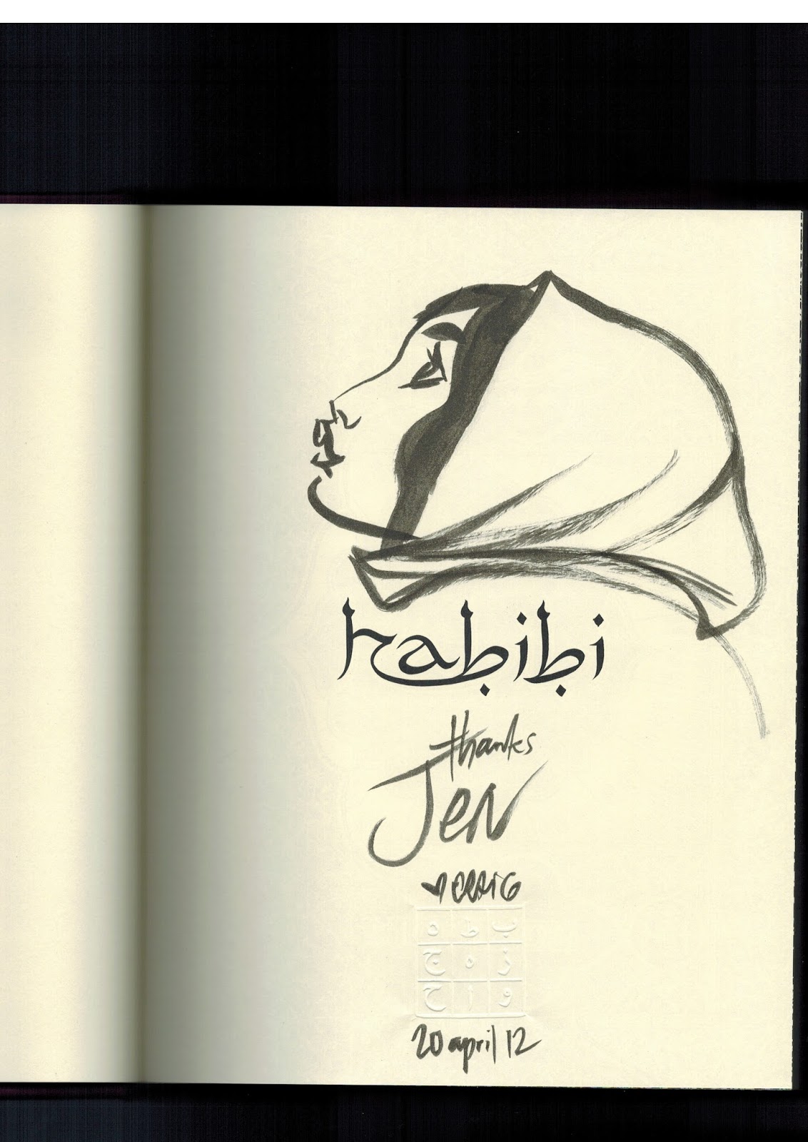 Nik at Nite: Books in 2013: #9 & #10 Blankets and Habibi by Craig Thompson