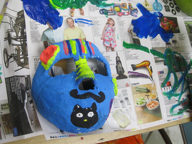 The Art Room at The Falcon Academy of Creative Arts: 5th grade art