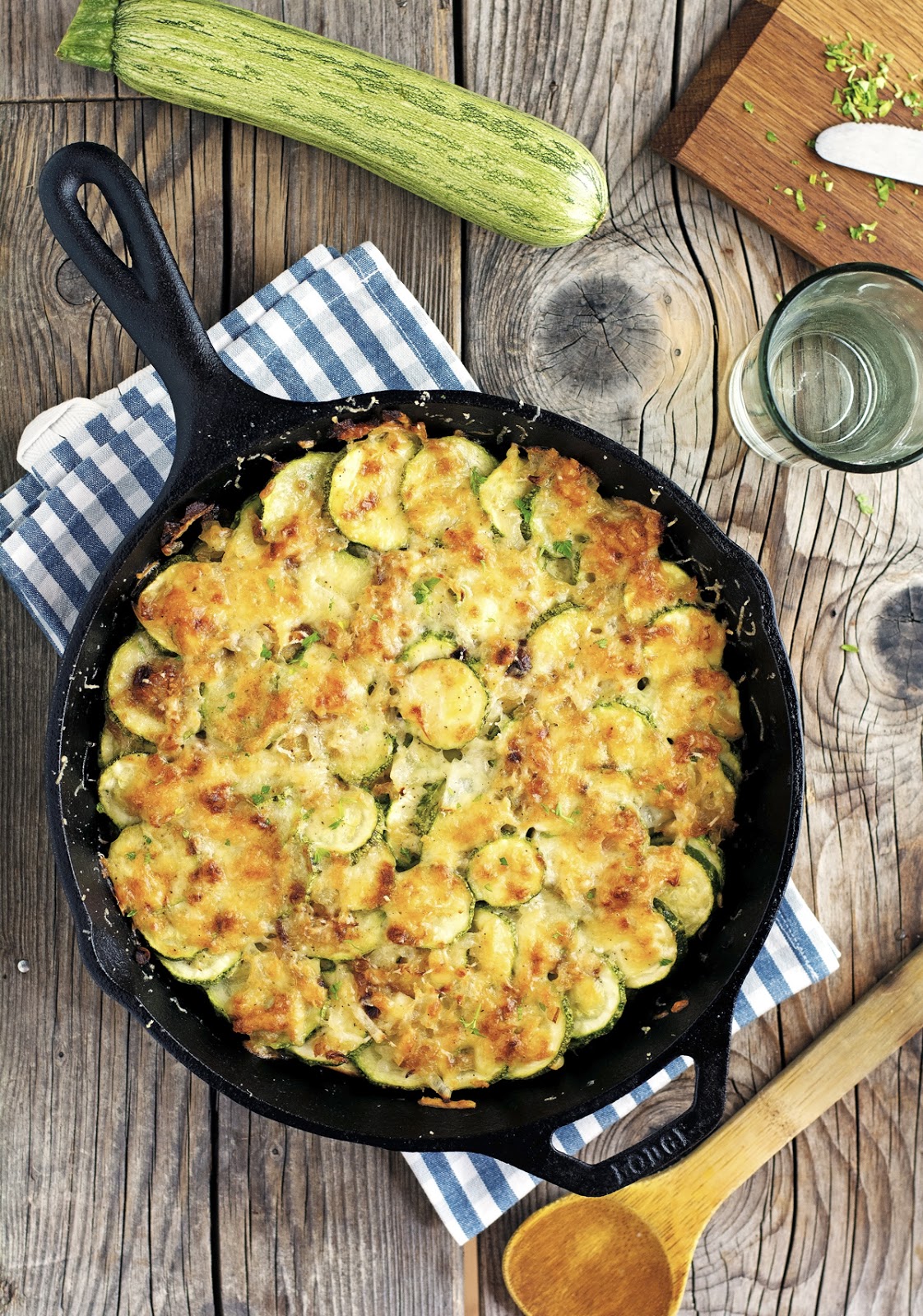 The Iron You: Easy Zucchini Gratin
