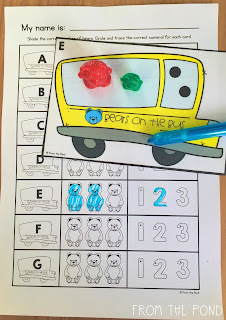 Early Number - Bears on the Bus | From the Pond