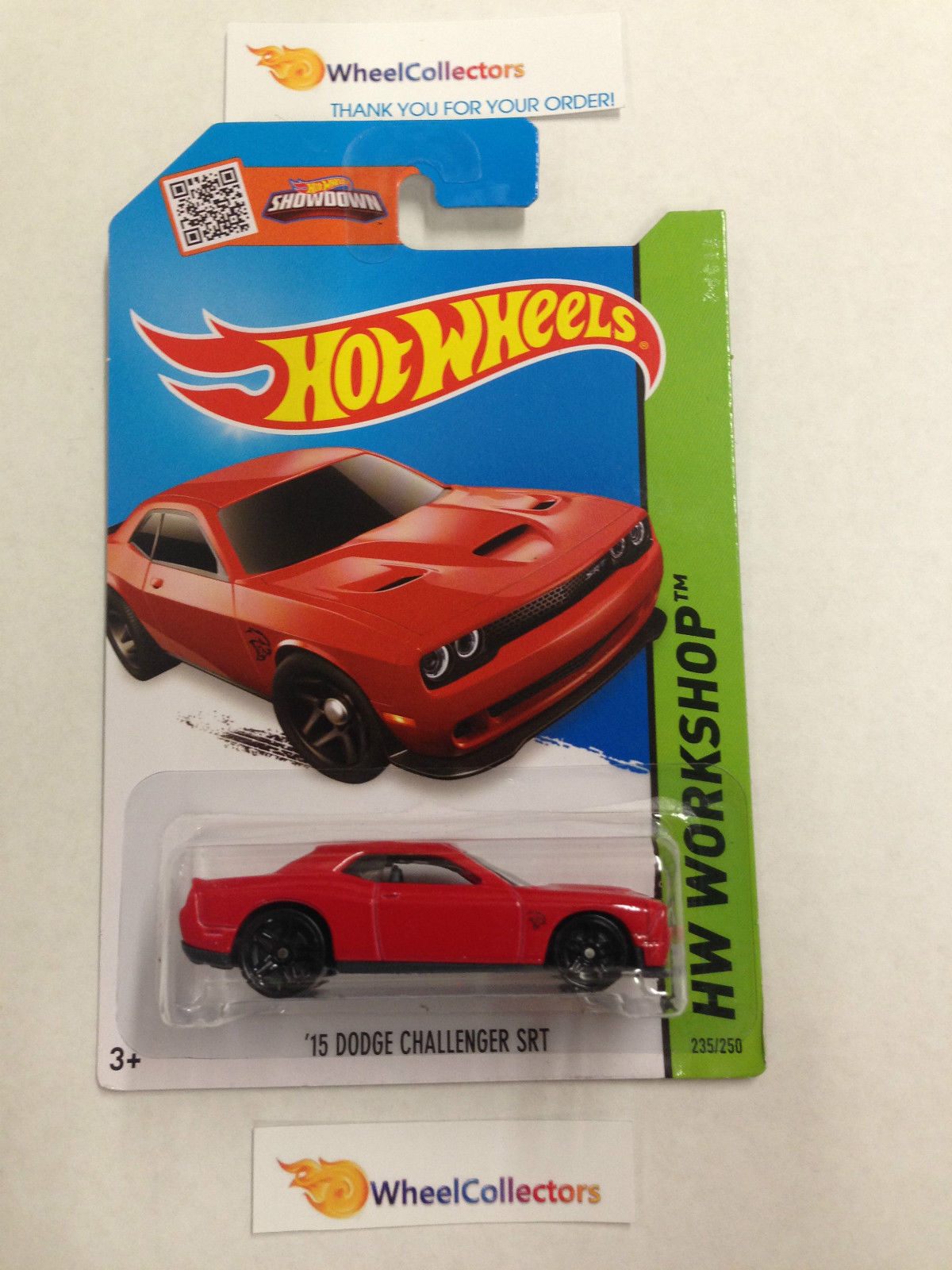 HW Dodge Challenger SRT (Hellcat) - Hot Wheels Club ZA