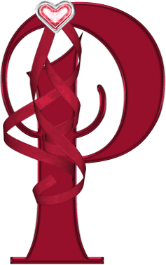 Primoroso Alfabeto Hecho con Listón. - Oh my Alfabetos!