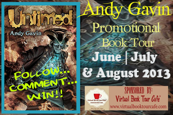 Review ~ Untimed by Andy Gavin Blog Tour - Because reading is better ...