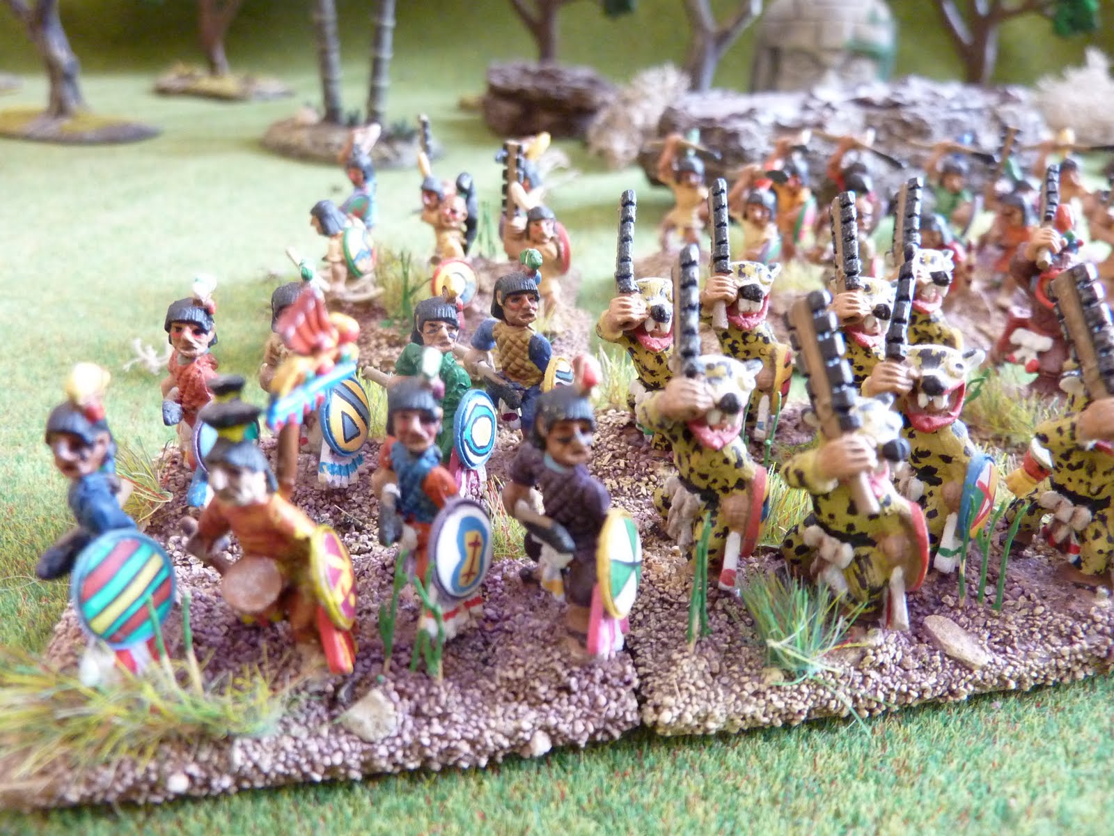 Petites guerres précolombiennes : Les 2ème et 3ème corps de l'armée ...