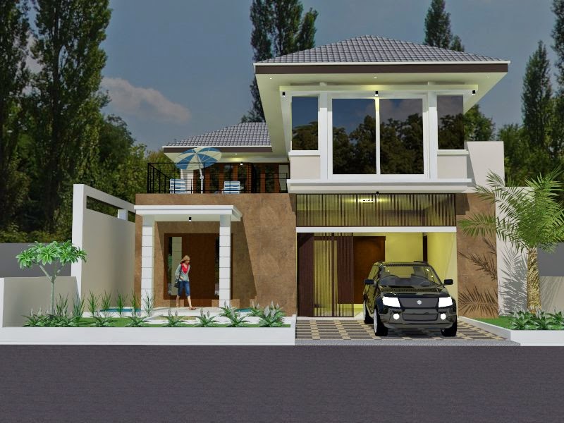 Minimalist House Type 54 Design | Nyoke House Design