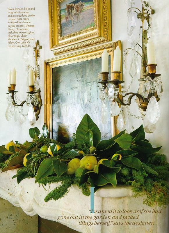 Eye For Design: Simple And Elegant White Christmas Decor