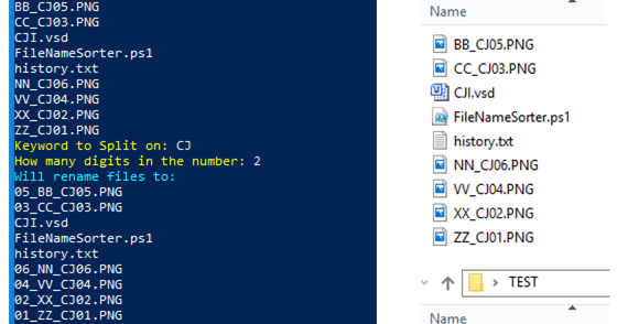 PowerShell: Put Number in a Filename in Front of the Filename