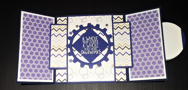 IcedImages: Gatefold Shutter Mechanism Card