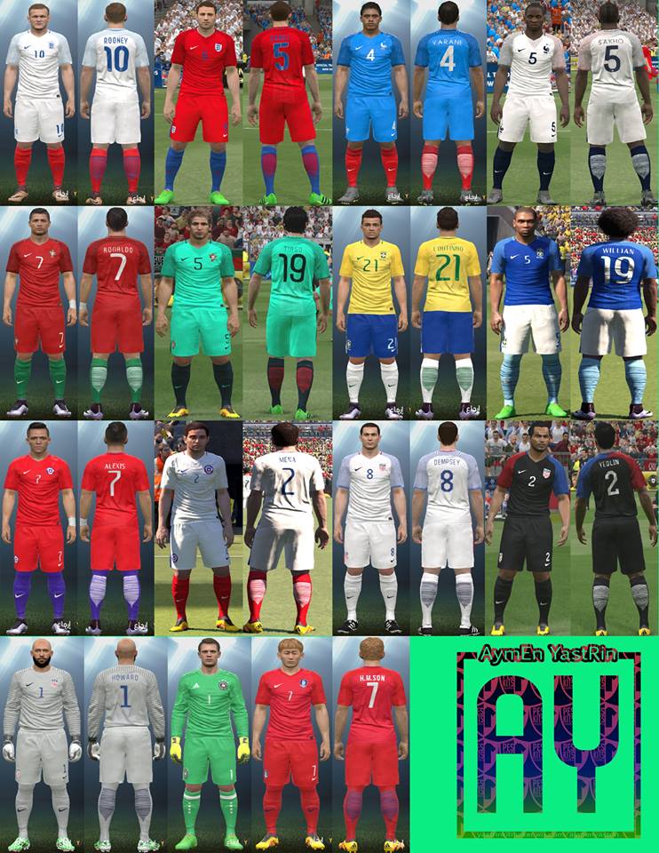 pes-modif: PES 2016 AY Kit Pack 2016 by YastRin