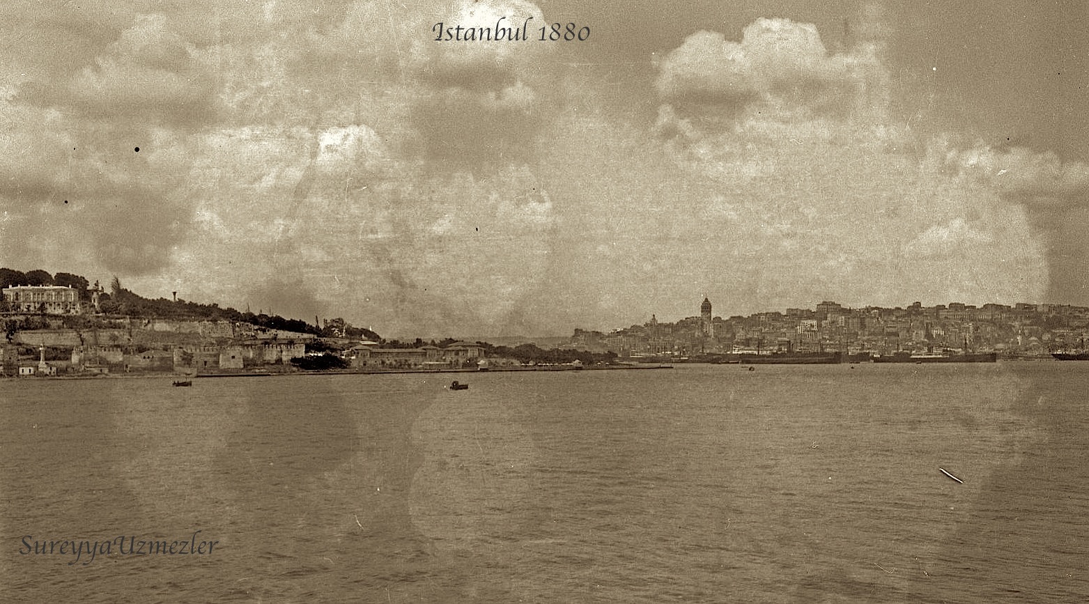 Sureyya Uzmezler: Istanbul Bogazici,Halic. Old Photos TURKEY 1890-1900's