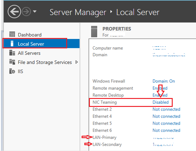 Techies Sphere: How to create NIC Team in Windows Server 2012 R2